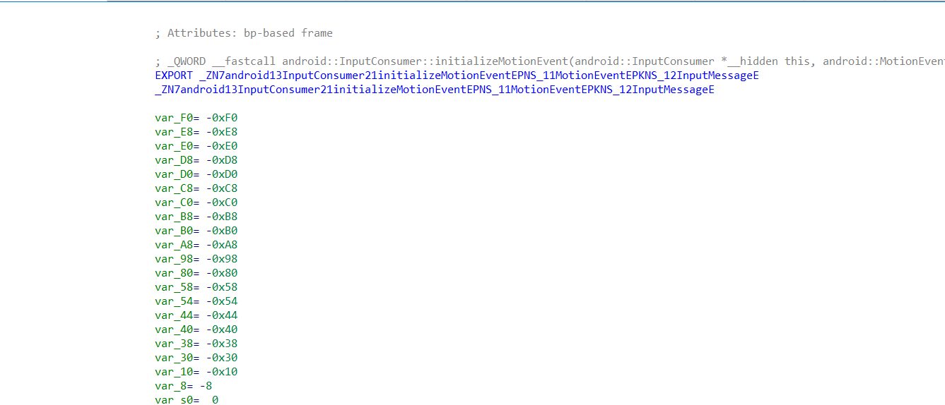 Android Hook Native层获取系统输入 Shocker